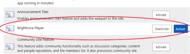 Getting Started with Brightcove Video Connect for SharePoint